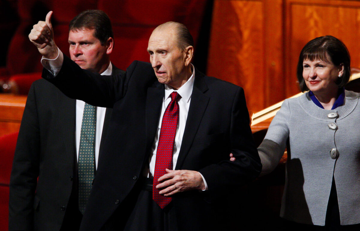 Though facing difficulties, LDS leaders encourage members to find joy ...